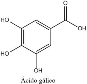 Ácido gálico • Compuesto de la semana • Quimicafacil.net