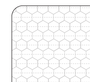 Hexagonal paper - Organic Chemistry Notebook • Varios • Quimicafacil.net