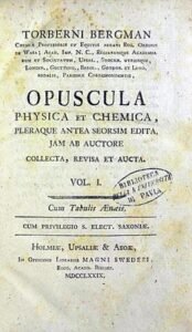 Torbern Bergman • Biografias • Quimicafacil.net