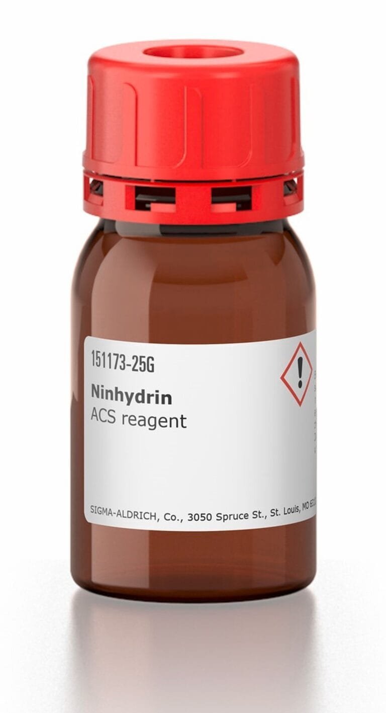 Ninhidrina • Compuesto de la semana • Quimicafacil.net