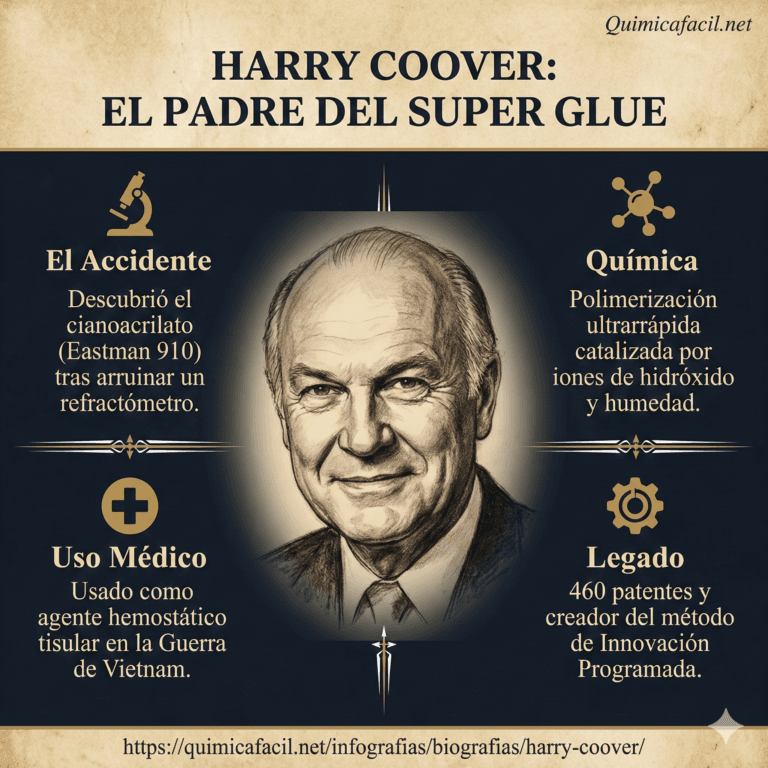 Harry Coover • Biografias • Quimicafacil.net
